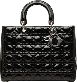 Dior Pre-owned Lady Dior - Femme - Pre-owned - Noir - Taille: ONE Size