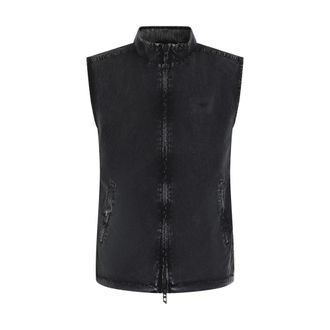 Diesel Blaue Bodywarmer Jacke f&uuml;r Herren - - Jackets - Herren - Blau - M