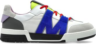 Moschino Homme, Chaussures, Multicolore, Taille: 44 EU Logo Baskets