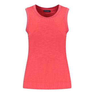 North Sails Slub Jersey Tank Top - - Tops - Damen - Rot - L