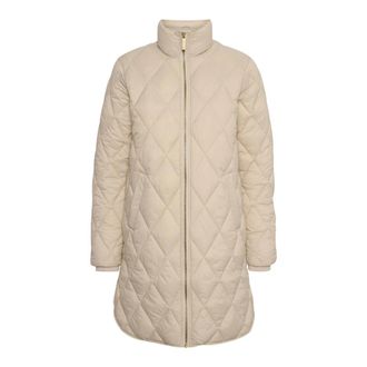 Part Two Gesteppte Haferjacke mit Stehkragen - - Coats - Damen - Beige - L