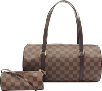 Louis Vuitton 2004 Damier Ebene Papillon 30 handbag - Braun