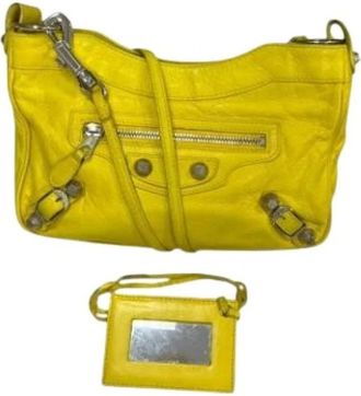 Balenciaga Pre-owned Giant Shoulder Bag - Femme - Pre-owned - Jaune - Taille: ONE Size