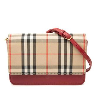 Burberry Sac bandouli&egrave;re Pre-owned - Femme - Pre-owned - Rouge - Taille: ONE Size