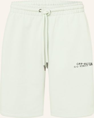 Off-white Sweatshorts gruen