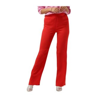 Another Label Katelynn Hose - - Trousers - Damen - Rot - L