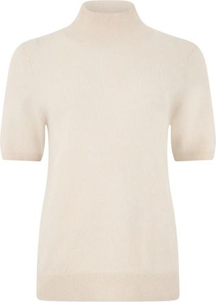 Max Mara Buono Kurzarm Pullover - - Knitwear - Damen - Beige - L
