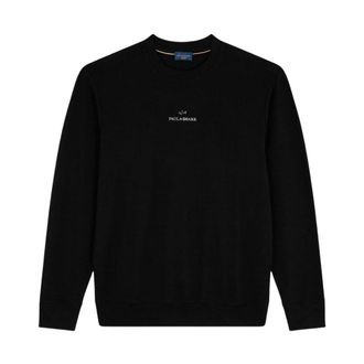 Paul & Shark Sweatshirt mit Logo-Print - - Sweatshirts & Hoodies - Herren - Schwarzk - XL