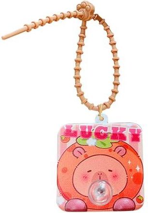 Generic Jolie breloque de sac &agrave; main, porte-cl&eacute;s mignon | D&eacute;coration de sac &agrave; dos pour soulager le stress Carpincho - Porte-cl&eacute;s suspendu pour femmes et homme