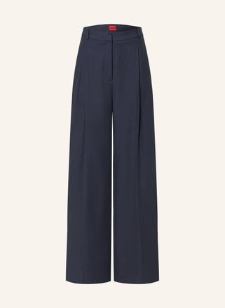 HUGO BOSS Hugo Marlenehose Harenau blau