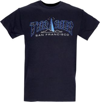 Thrasher Pyramid Tee - - Sport - Herren - Schwarzk - XL