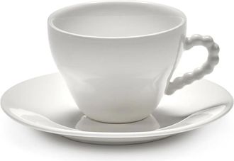 Serax Tasses et soucoupes Perle Fine, Wouters & Hendrix - Set de 2 Serax