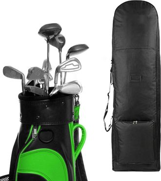 Generic Golf-Reisetasche - Ergonomische Gurtaufbewahrung mit R&auml;dern, Golftasche, Reisetasche, f&uuml;r Enthusiasten, Anf&auml;nger, Familie, Freunde, Liebhaber, Outdoor