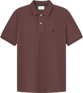 Springfield Herren 5ic-Polo Bas Reg T9 V Poloshirt, Granatrot, Standard, M