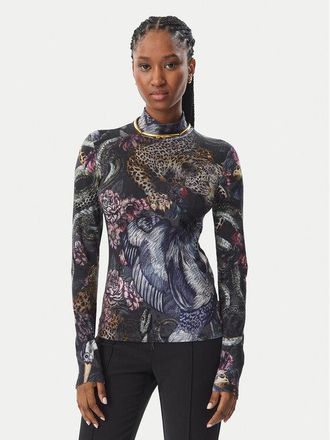 Just Cavalli Strickjacke 81PAHE25 CJ112 Grau Slim Fit