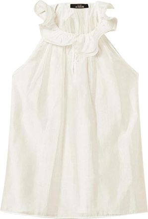 Twin-Set Actitude, Femme, Tops, Beige, Taille: 36 FR Actitude T-shirts et Polos Beige