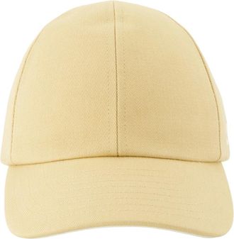 Courr&egrave;ges Homme, Accessoires, Beige, Taille: M Signature AC Cotton Cap