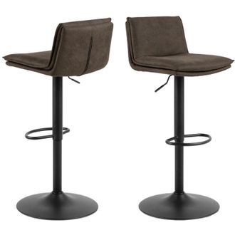ebuy24 Flynn Barhocker grau
