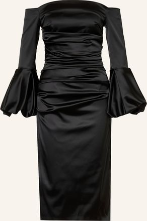 Talbot Runhof Talbot Runhof Off-Shoulder-Kleid Aus Satin schwarz