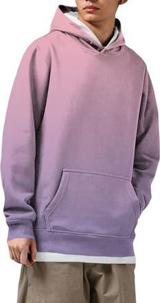 Generic Sweat &agrave; capuche l&eacute;ger uni pour homme - Automne et hiver - Tendance - Manches longues - Coupe ample - Confortable - Pour entra&icirc;nement int&eacute;rieur et ext&eacute;