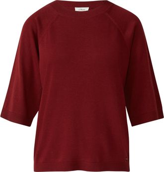 s.Oliver Pullover Kurzarm