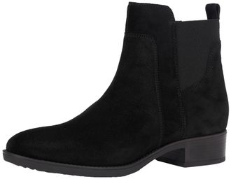 Geox D Felicity Ankle Boot, Black, 35 EU
