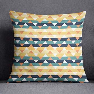 Questo Casa Dekorativer Kissenbezug, Kissenbezug, Heimdekoration, für Sofa, Café, Größe: 45 x 45 cm - entworfen und hergestellt in Türkiye