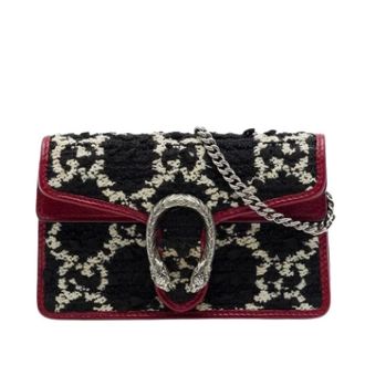 Gucci Sac bandouli&egrave;re Dionysus Pre-owned - Femme - Pre-owned - Noir - Taille: ONE Size