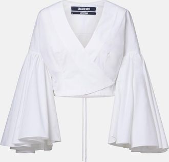 Jacquemus Top cache-coeur Paysan en coton