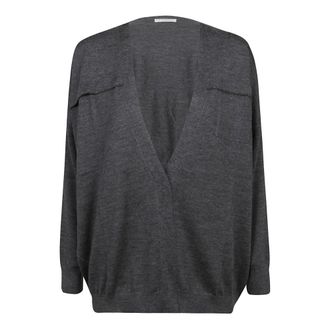 Brunello Cucinelli Brunello Cucinelli Pullover - - Knitwear - Damen - Blau - L