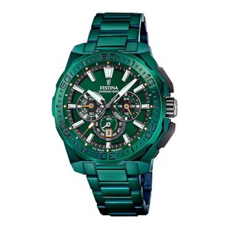 Festina Homme, Accessoires, Vert, Taille: ONE Size Chrono Bike Special Edition