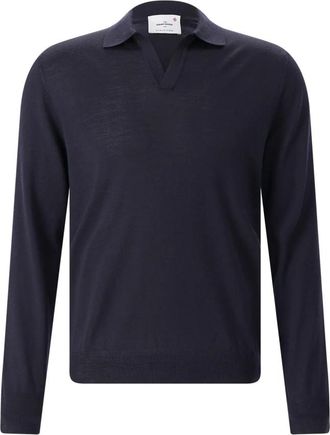 Gran Sasso Homme, Tops, Bleu, Taille: 2XL Longsleeve