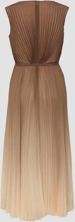 s.Oliver Midikleid Kleid &Auml;rmelloses Midikleid mit Plissee und G&uuml;rtel