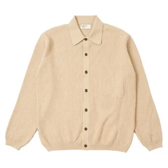 Universal Works Homme, Pulls, Beige, Taille: XL Veste en maille