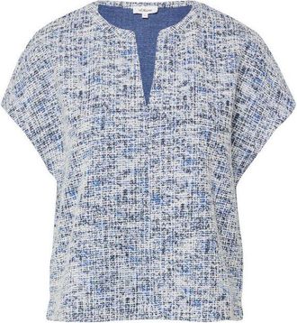 s.Oliver Sweatshirt Sweatshirt Boucl&eacute;-Shirt mit Glitzergarn