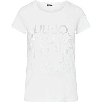 Liu Jo T-Shirt Basica - - Tops - Damen - Wei&szlig; - S
