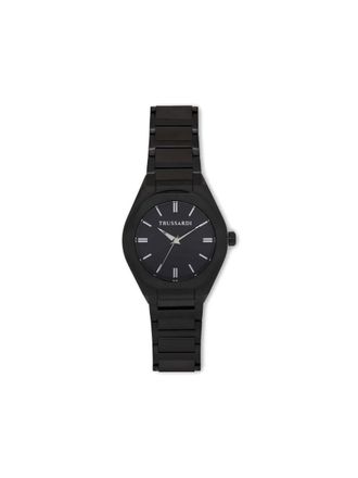 Trussardi montre Octagonal Black 42 mm (porte-cartes) - Noir