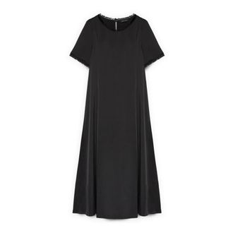 Fiorella Rubino Damen, Kleider, Schwarzk, 4XLGr&ouml;&szlig;e