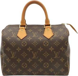 Louis Vuitton Sac &agrave; main en toile Pre-owned - Femme - Pre-owned - Brun - Taille: ONE Size