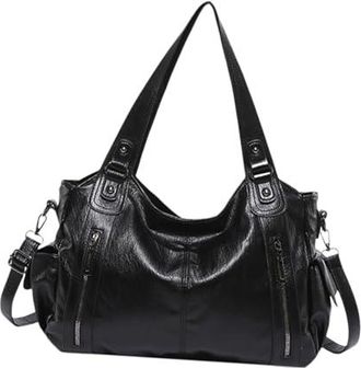 Generic Sac fourre-tout de grande capacit&eacute; - Sac fourre-tout de travail, portefeuille, sac fourre-tout d&eacute;contract&eacute; pour femme | Sac &agrave; bandouli&egrave;re tendance, sa