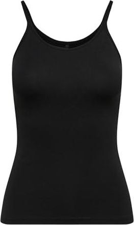 Only Only Onllove Strap Singlet, T-Shirt Femme, Noir (Black), 36