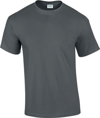 Gildan Unisex Ultra Cotton Adult T-Shirt Tshirt, Charcoal, XXL
