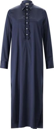 Massimo Alba Femme, Robes, Bleu, Taille: 38 FR Maxi Robes