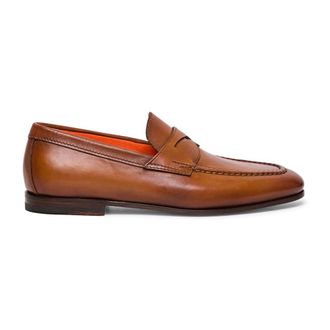 Santoni Herren, Schuhe, Braun, 40 EUGr&ouml;&szlig;e