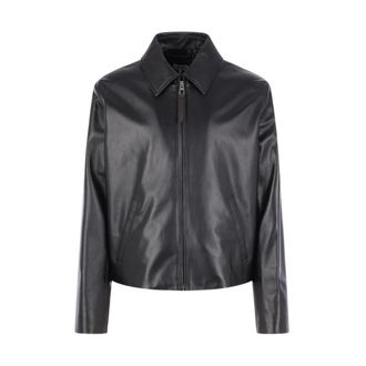 Loewe Homme, Vestes, Noir, Taille: M Veste en cuir