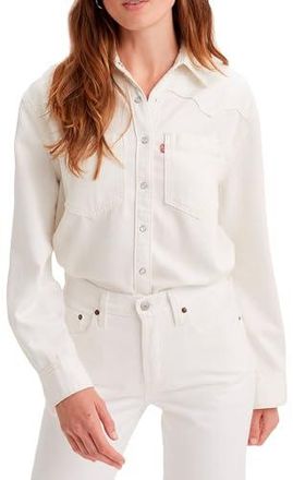 Levi's Femme Teodora Western, Ecru Crew 6, L