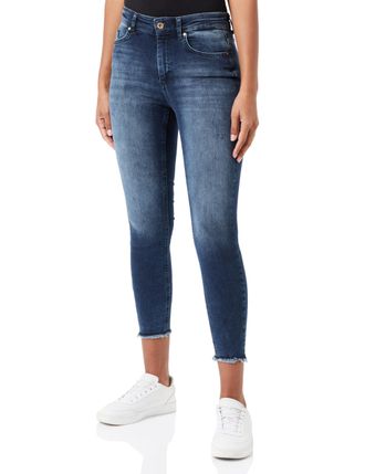 Only Female Skinny Jeans ONLBLUSH Mittlere Taille Skinny Fit Jeans