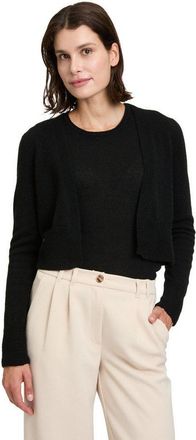 Betty Barclay Strickjacke Damen Kaschmir-Strickjacke mit Rippb&uuml;ndchen (1-tlg) Strick