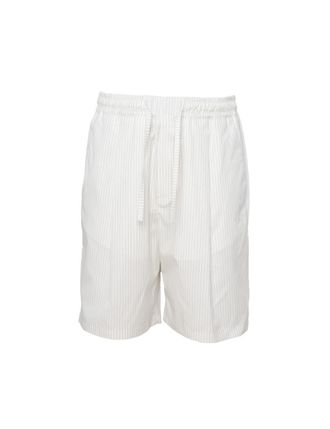low brand Mens Shorts White Cotton