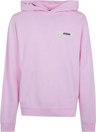 Jacquemus Homme, Sweatshirts et sweats &agrave; capuche, Rose, Taille: XL SweaT-shirts &agrave; capuche